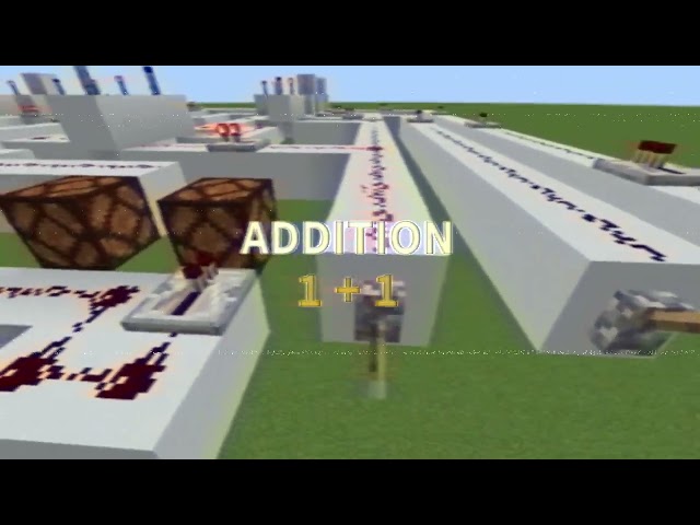 Full Adder Minecraft Map