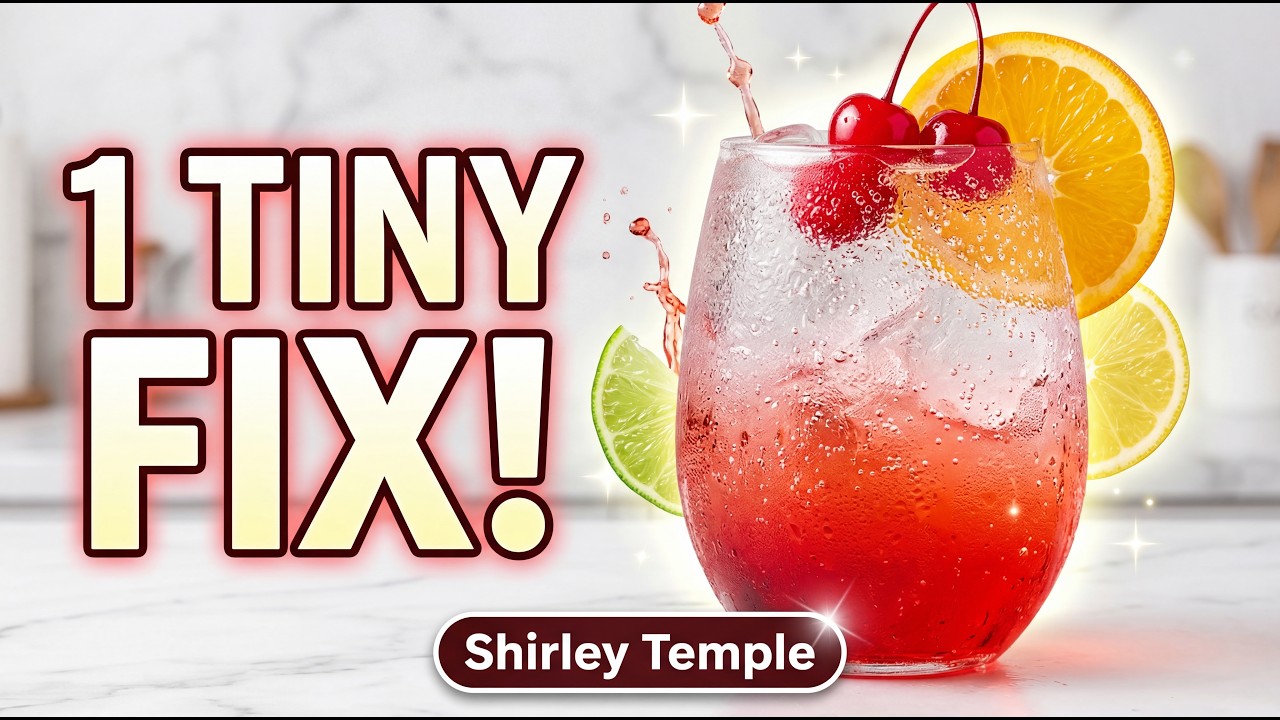 Shirley Temple Recipe | Easy Mocktail That’s Not Too Sweet