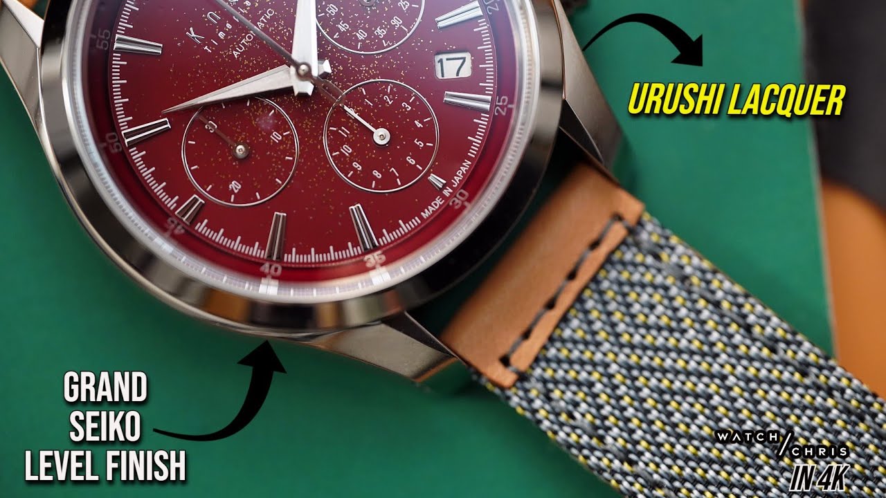 Grand Seiko Quality for Seiko Money - Automatic NE88, Urushi lacquer, Hayashi Seiki Seizo Case