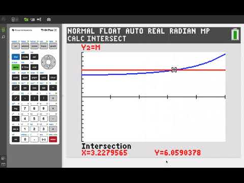 Mean Value Theorem for Integrals on the TI-84 Plus CE Graphing Calculator