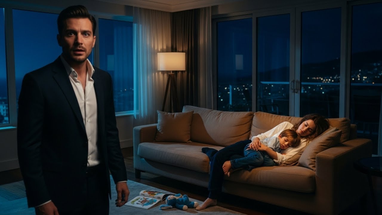 Dadilja je zaspala s njegovim sinom u naručju — i milijunaš je otkrio neočekivanu tajnu.