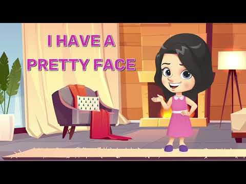 I have a Pretty Face || Popular Nursery Rhyme || Kidzonia Rhymes