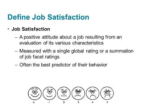 Organizational Psychology - Lecture 3 - Part 2 - Define Job Satisfaction
