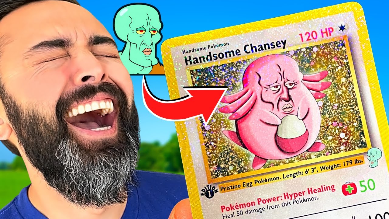 I Buy WEIRD Pokémon Cards on Etsy