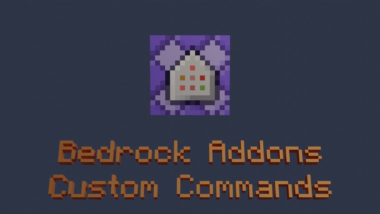 Addon Tutorial: Custom Commands