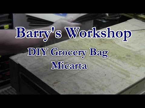 DIY Micarta Using Brown Paper Bags – Barry's Workshop