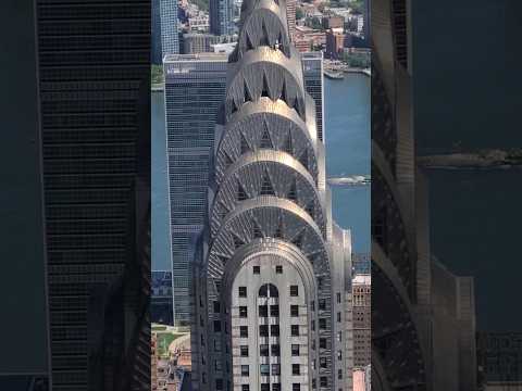 Chrysler Building From Summit One Vanderbilt Observation Deck 42nd Street Manhattan New York City