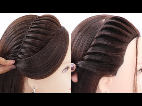Very Easy Hairstyle | New Hairstyle For Girls | Trendy Party Hairstyle | Hair Style Girl