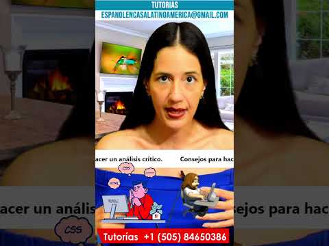 Consejos para hacer un análisis crítico. #análisis #analisicritico #español