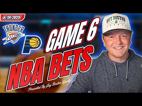 Thunder vs Pacers Game 6 NBA Picks Today | FREE NBA Best Bets, Predictions, and Player Props!