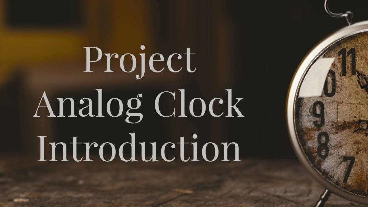 java: project Analog Clock || Introduction || vs code java || Swing Analog clock