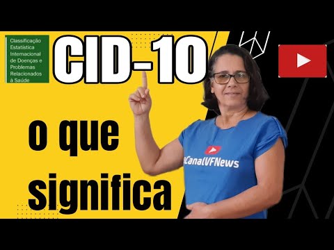 ⭕ CID-10 Código importante para identificar doenças e classificação para fins Previdenciários.