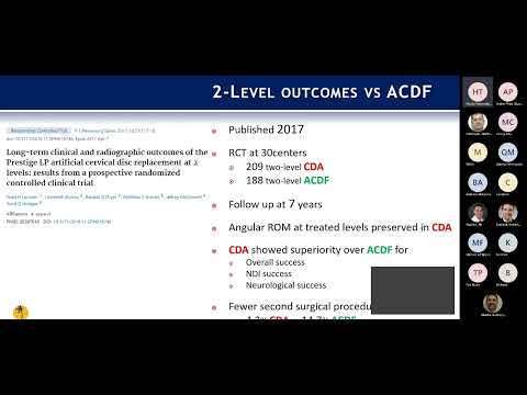 Indications: Cervical Disc Arthroplasty presented by Hiroto Tokumoto, MD