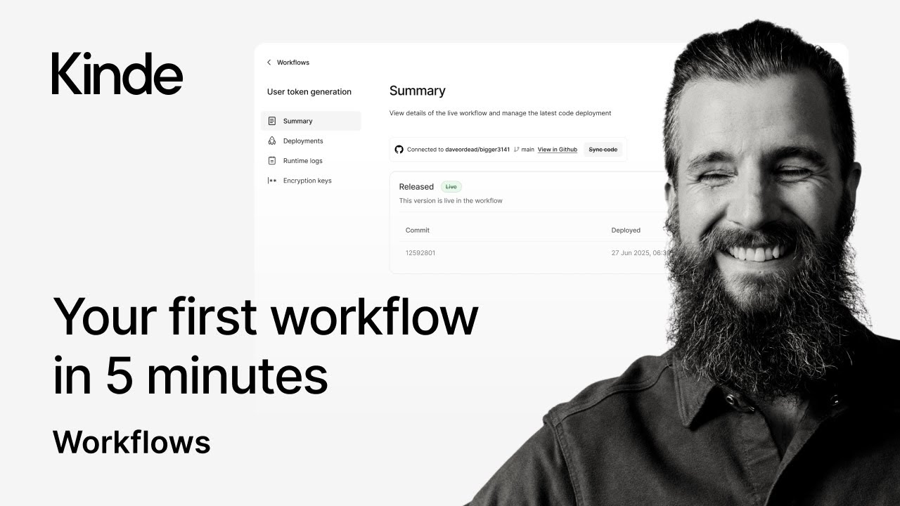 Create your first workflow in 5 minutes