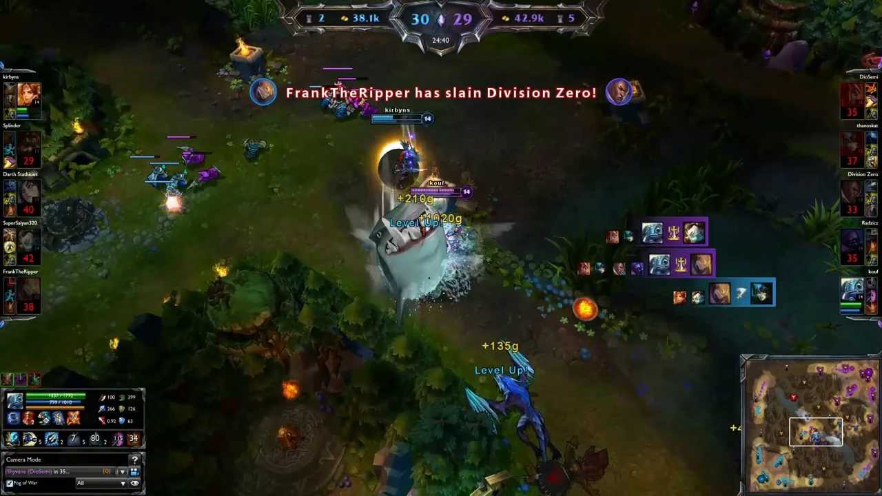 Fizz Shark Triple Kill - League of Legends