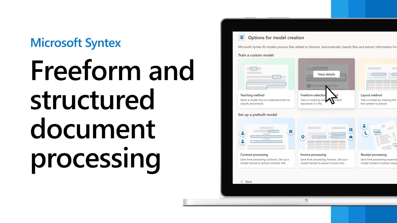 Microsoft Syntex Comprehensive Tool For Document Processing