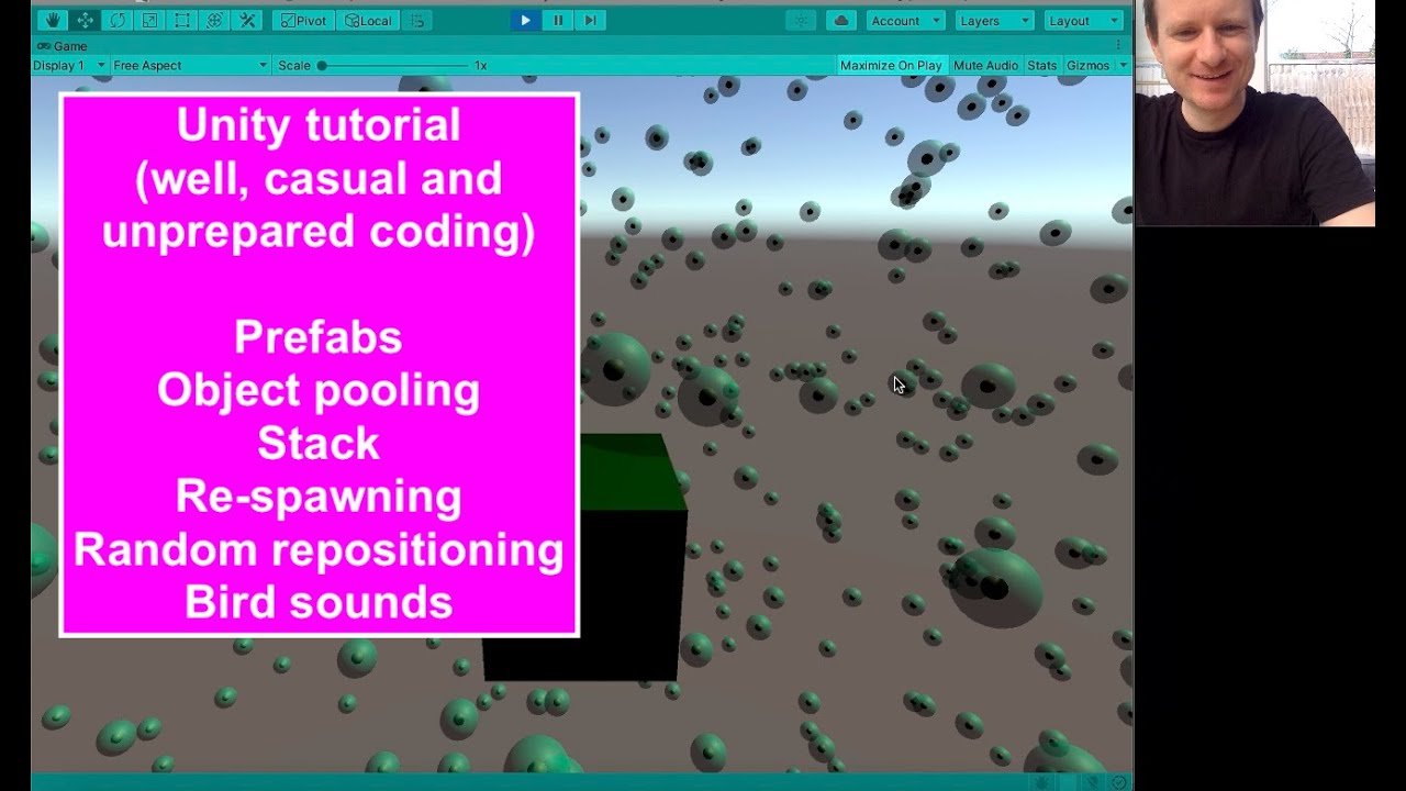 (Rambling) Unity Tutorial: Easy Object Pooling using a Stack