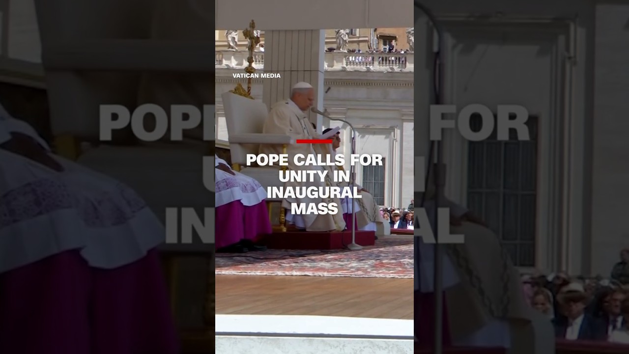 Watch Pope Leo XIV's inaugural Mass in St. Peter's Square