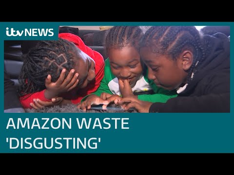 Second Amazon insider claims 'brand new' goods being 'binned' | ITV News