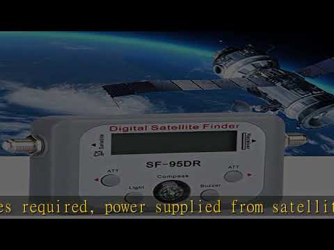 YUANJS Satellite Signal Finder,SF-95DR Digital Satellite Signal Meter Finder Instrument Equipment S