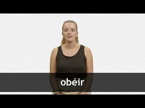 English Translation of “OBÉIR” | Collins French-English Dictionary