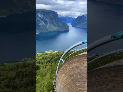 Norway's Panoramic Fjord: A Viewpoint to Remember! 😍 🇳🇴