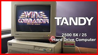 Watch Wing Commander Run on a Tandy 386 - Wing Commander CIC