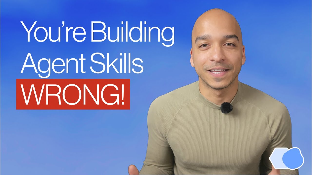 Stop Writing Agent Skills Like This (Do It From Your Docs Instead)