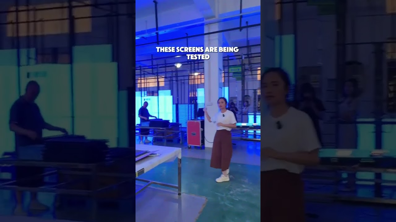 Do you have any projects about led screens? #led #foreigntrade #transparenscreen #leddisplay