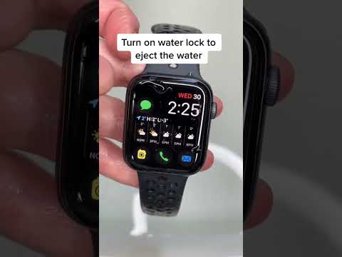 What to do if you accidentally submerge your Apple Watch in water - Apple #Shorts