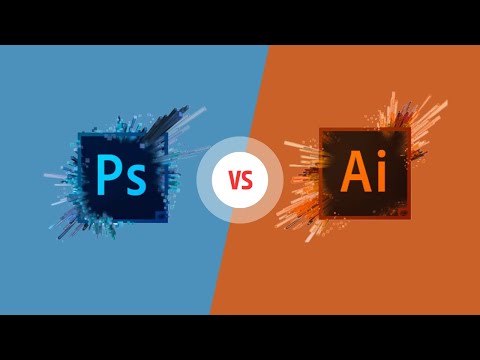 Adobe Photoshop vs. Illustrator: Which Design Software is Best 👍? #photoshop