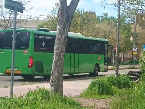 1140 | Interbus | Mercedes-Benz Intouro hybrid | Pabellón Deportivo | Linea 161 destino: Fte. Fresno