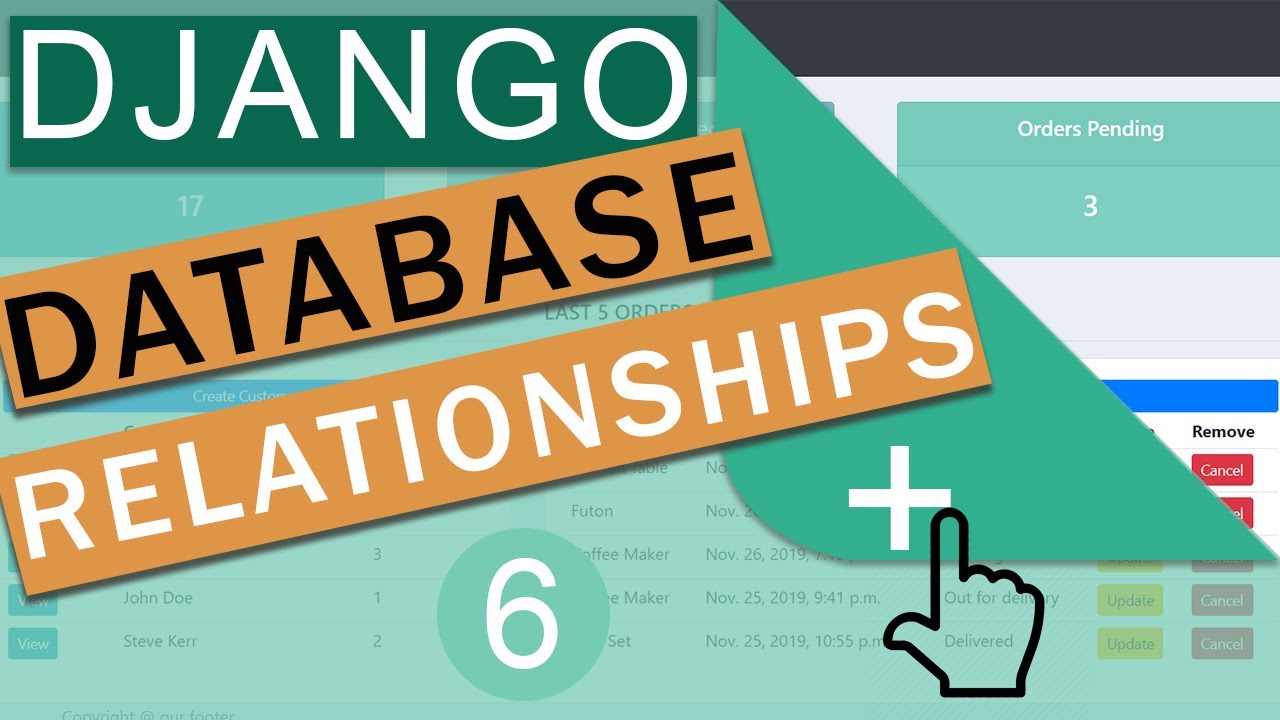 Database Relationships | One To Many & Many to Many  | Django (3.0)  Crash Course Tutorials (pt 6)