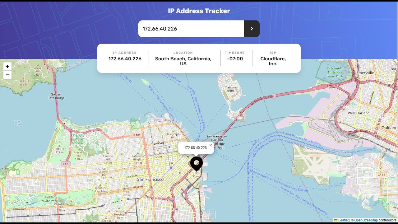 IP Address Tracker | Frontend Mentor | Solution | CodeWithAlamin #frontendmentor #coding #javascript
