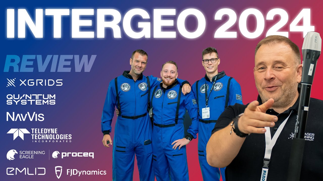 Intergeo 2024 Review – 3D Laser Scanners, Drones, and Point Cloud Software