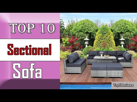 ✅ 10 New Models of Outdoor Sectional Sofas, New Styles, and More