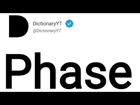 Phase Meaning in English