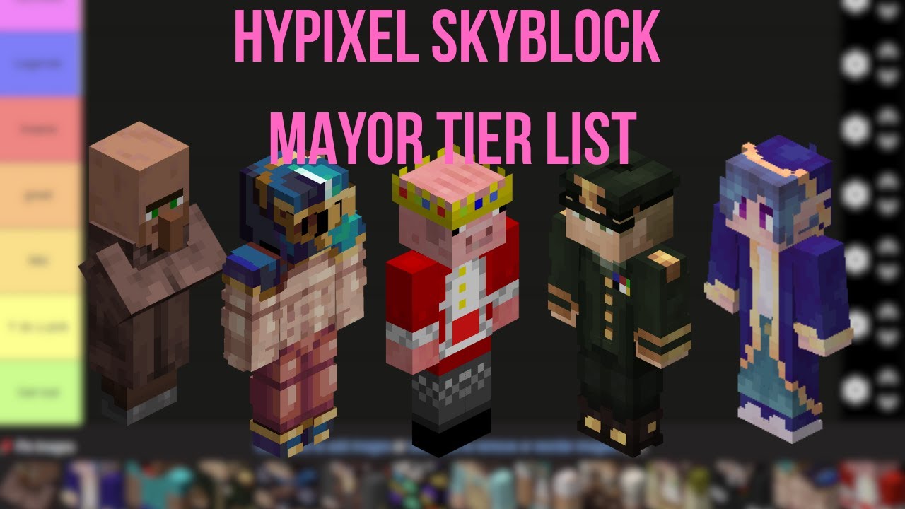 Hypixel Mayor Tier List!