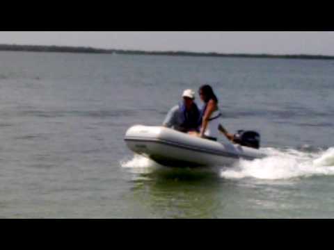 AB Inflatable 9' Alumunum Hull Ultra Light RIB Boat