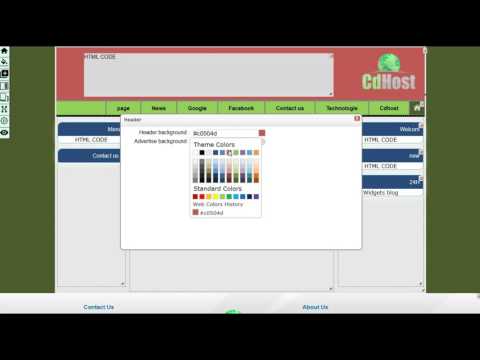 CdHost Website Builder: Create a Free Website, Store or Blog