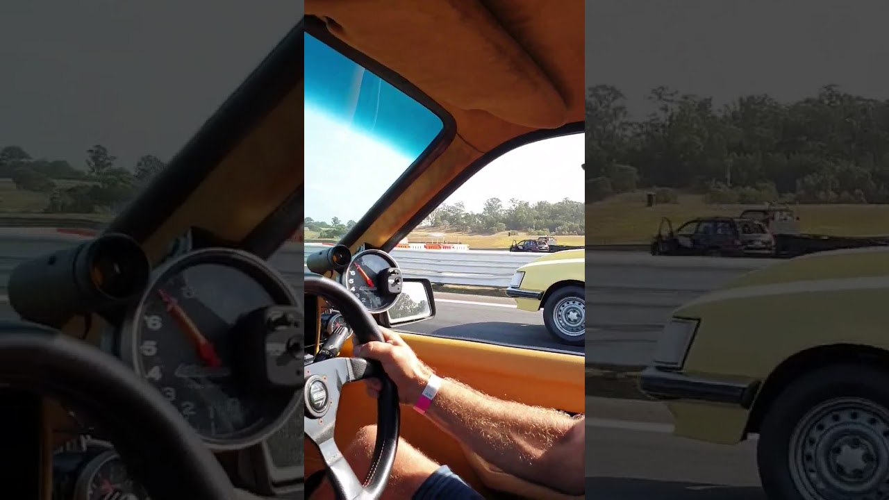 Lakeside VH Commodore 424 cubed Chev Vs Luke's 600HP VK Calais