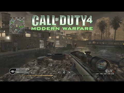 Call of Duty 4 Modern Warfare - Xbox 360 Multiplayer Gameplay in 2024