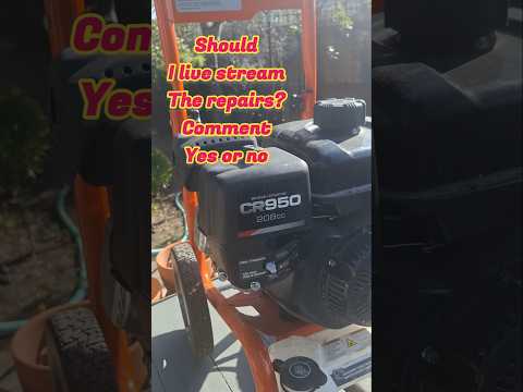 FREE Husqvarna 3200psi pressure washer. #husqvarna #pressurewashing #briggsandstratton
