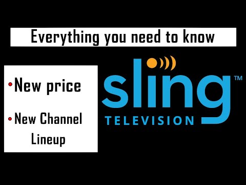 Breakdown of Sling TV's price and channel lineup changes