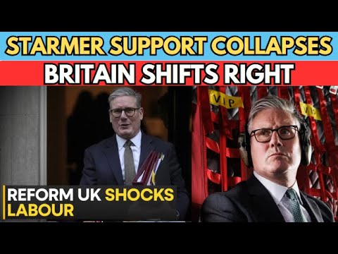 Labour COLLAPSES to 3rd Place – Shocking UK Poll Shows Reform UK Leading | Could Farage Be PM?