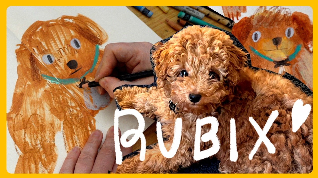 New puppy, new art room + back to making videos :)