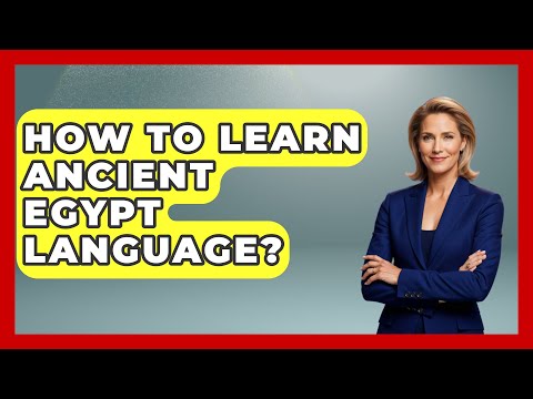 How To Learn Ancient Egypt Language? - African Roots And Routes