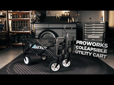 Trillevogn Proworks Sammenleggbar - Nå 31% Du sparer - 24mx.no
