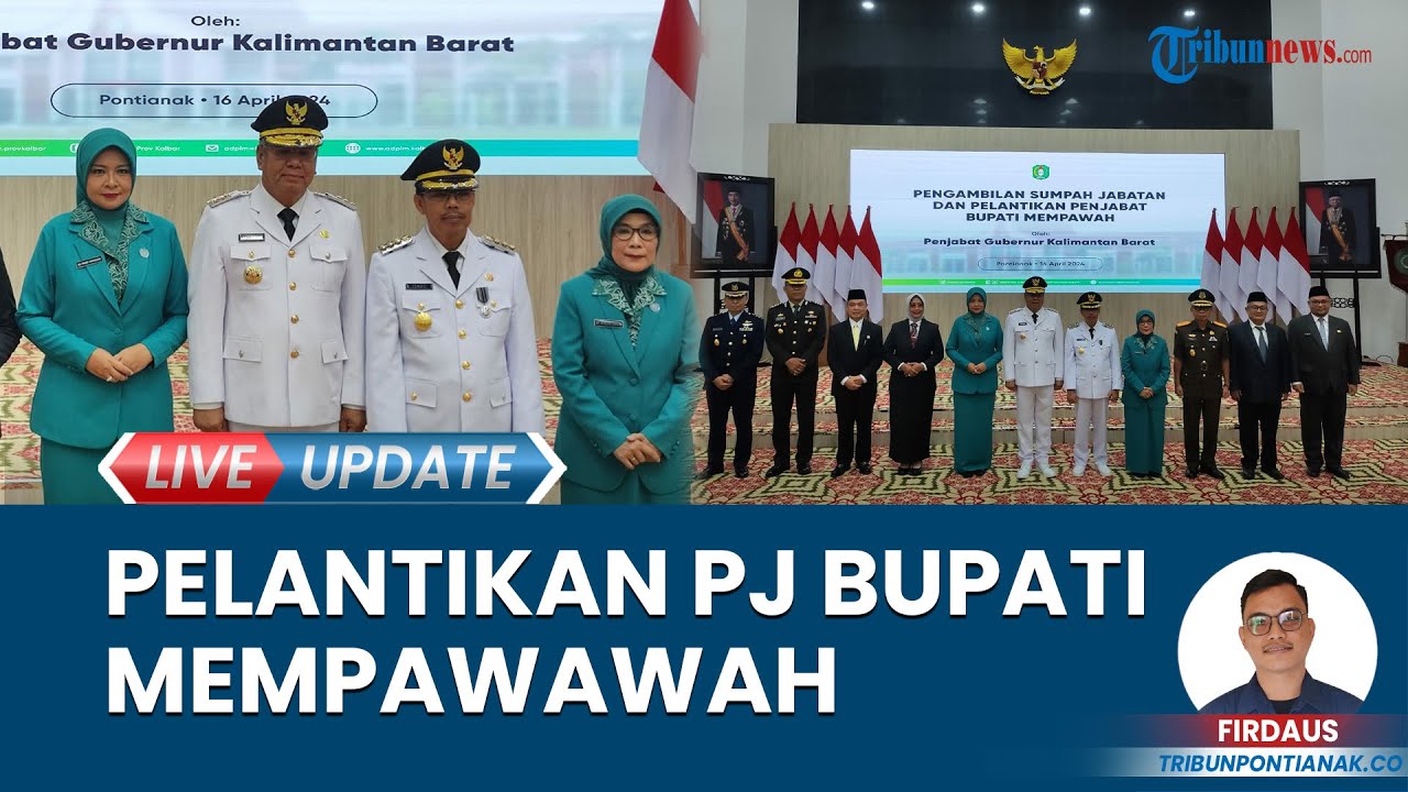 Sekda Kabupaten Mempawah Resmi Dilantik Jadi Pj Bupati, Ismail Akui Siap Menjalankan Tugas ...