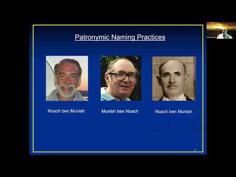 JewishGen Talks: Patronymic Naming and Cemetery Records - Their Importance in Jewish Genealogy